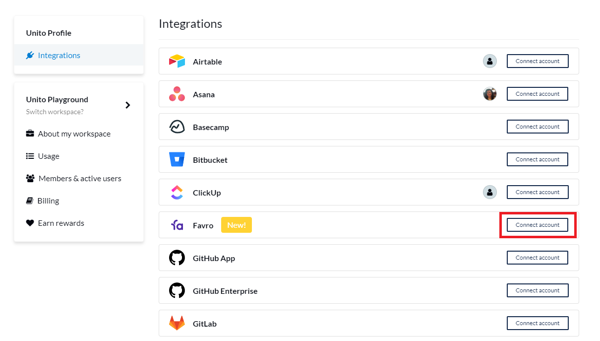 Installation Instructions: Favro